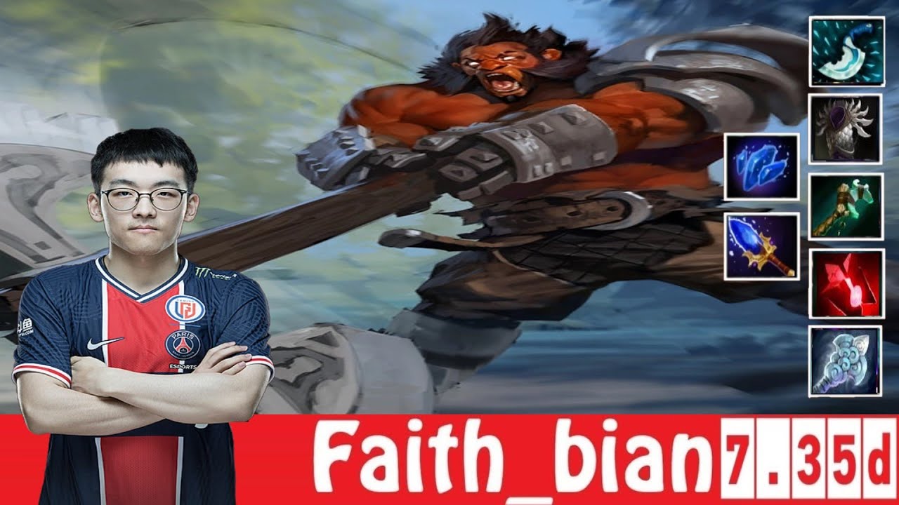 [DOTA 2] Faith_bian the AXE [OFFLANE] [7.35d] [3] - YouTube