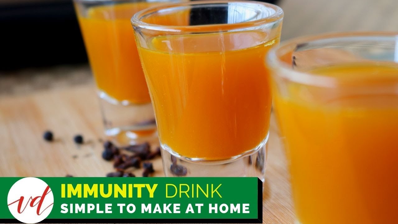 How to boost immunity | Immunity Drink Recipe (Easy to make at home ...