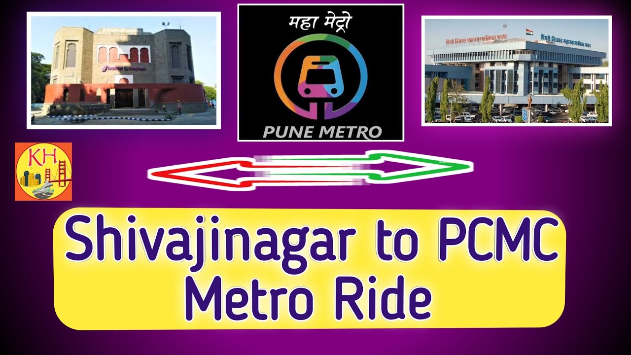 Shivajinagar to PCMC Metro Ride I Pune Metro Journey I PCMC Metro Route ...