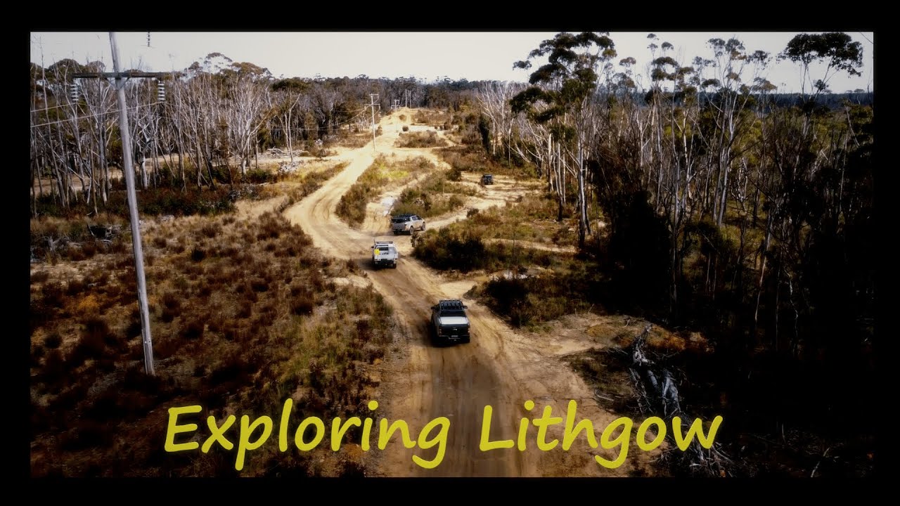 Lithgow, Zig zag 4x4 exploration. Drone footage - YouTube