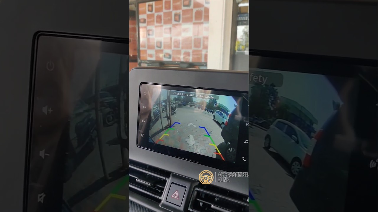 nexa fronx reverse camera installation blaupunkt camera #fronxback # ...