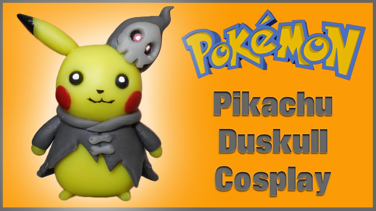 Pokemon | Pikachu Duskull Cosplay Polymer Clay Tutorial | Porcelana ...