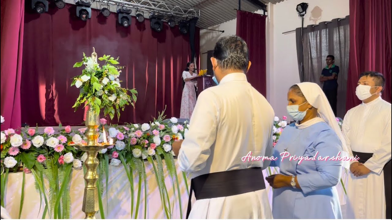 පොල්තෙල් පහන දැල්වීම | කුසලතා දැක්ම කොස්සින්න ශු. පවුලේ දේවස්තානය | # ...