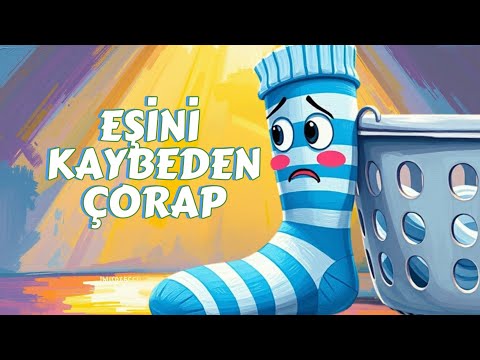 EŞİM NEREYE KAYBOLDU? : Eşini Kaybeden Çorap | Uyku Masalı | Eğitici Çocuk Videosu | Masal Dinle
