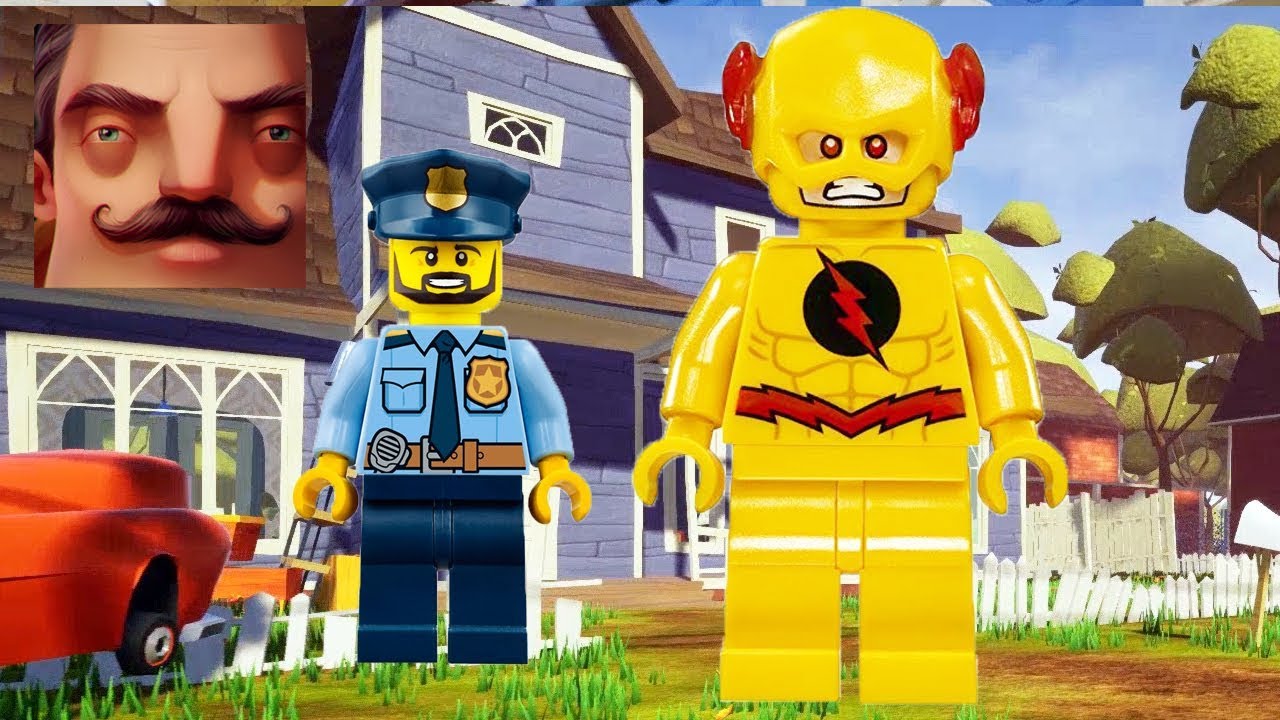 Hello Neighbor - My New Neighbor Lego Flash Reverse FULL HISTORY ...