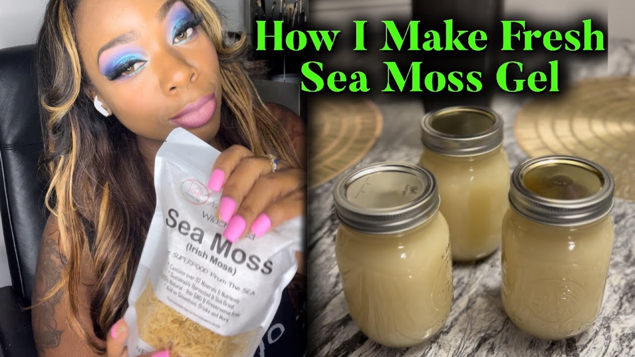 How I Make Sea Moss Gel - YouTube