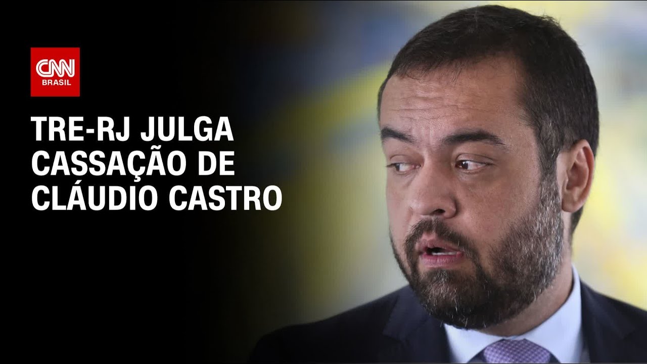 TRE-RJ julga cassação de Cláudio Castro | CNN ARENA - YouTube