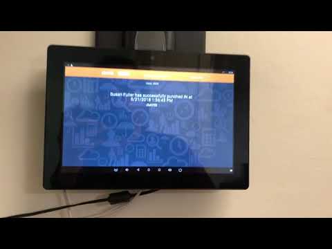 Punching into the Datis Time Clock - YouTube