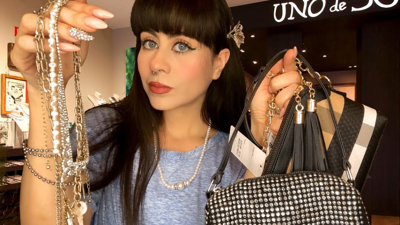 Asmr vendedora de Accesorios + mount sounds/ Asmr chicle 🤤 - YouTube