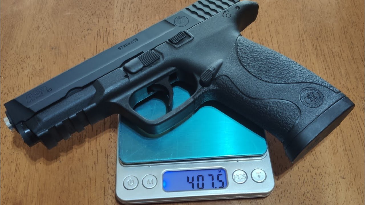 black Smith and Wesson M&P40 MP40 laser model gun tag training hand gun ...