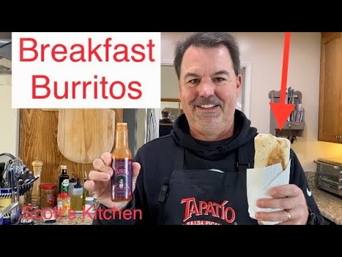 Scott's Kitchen - Breakfast Burritos - YouTube