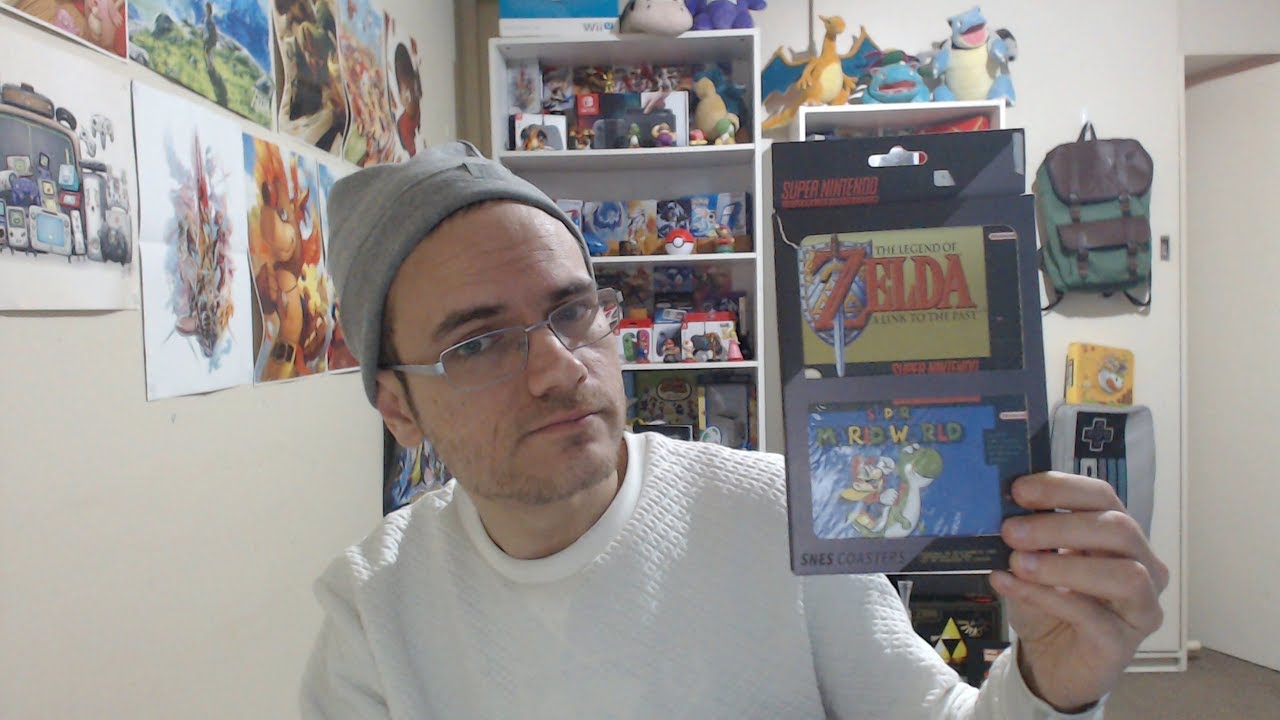 SNES Coasters Unboxing Review - YouTube
