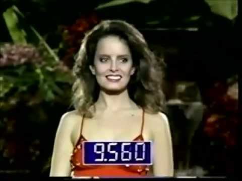 Cecilia Bolocco ( Chile ), Miss Universe 1987 - Swimsuit Competition