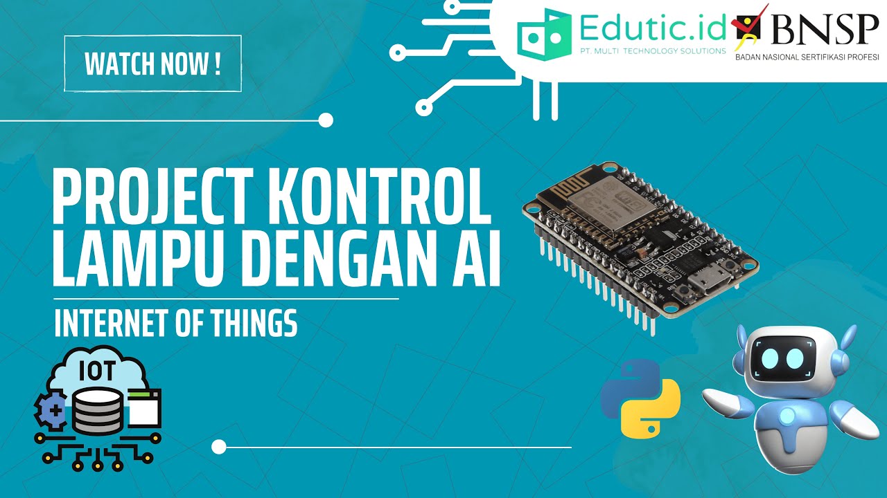 Project IoT Lamp Control With AI - YouTube