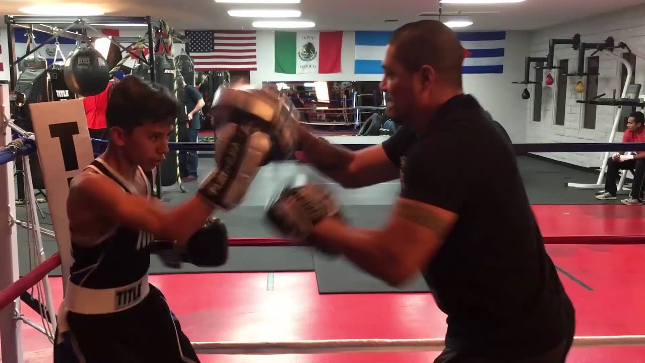 Fernando Vargas & Young Fighter Go to Work with TITLE Platinum - TITLE ...