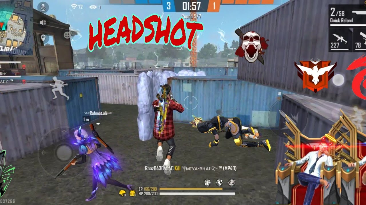 direct head shots calls squad rank game special smile. gaming game paly ...
