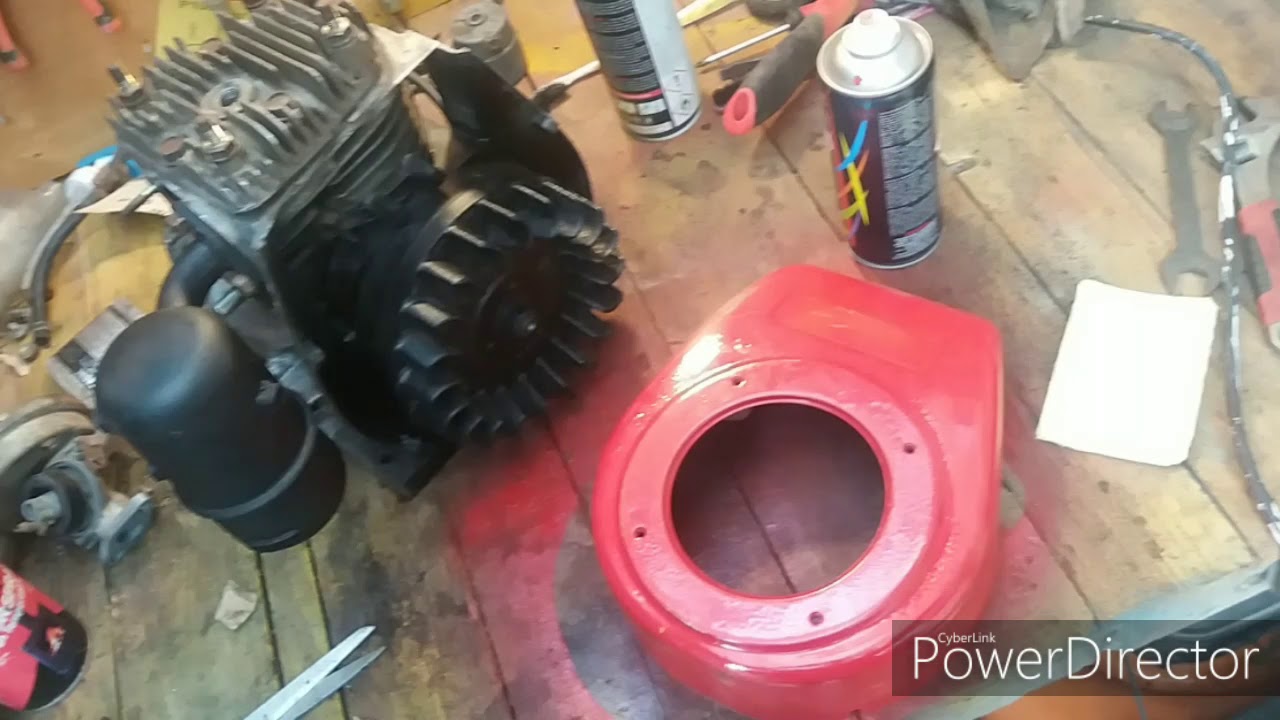 Restoration of small ROBIN EY 14 engine - YouTube