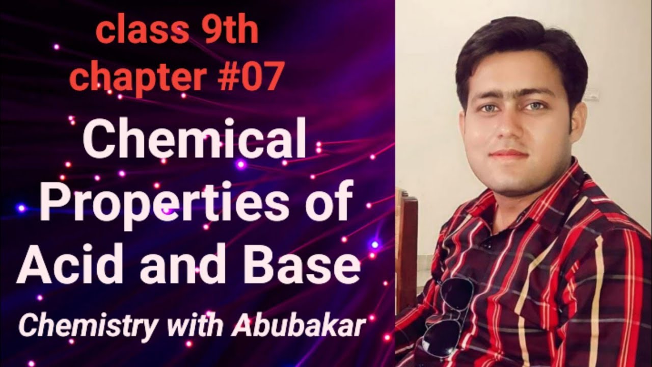 "Properties of Acids and Bases | 9th Class Chemistry Chapter 7 ...