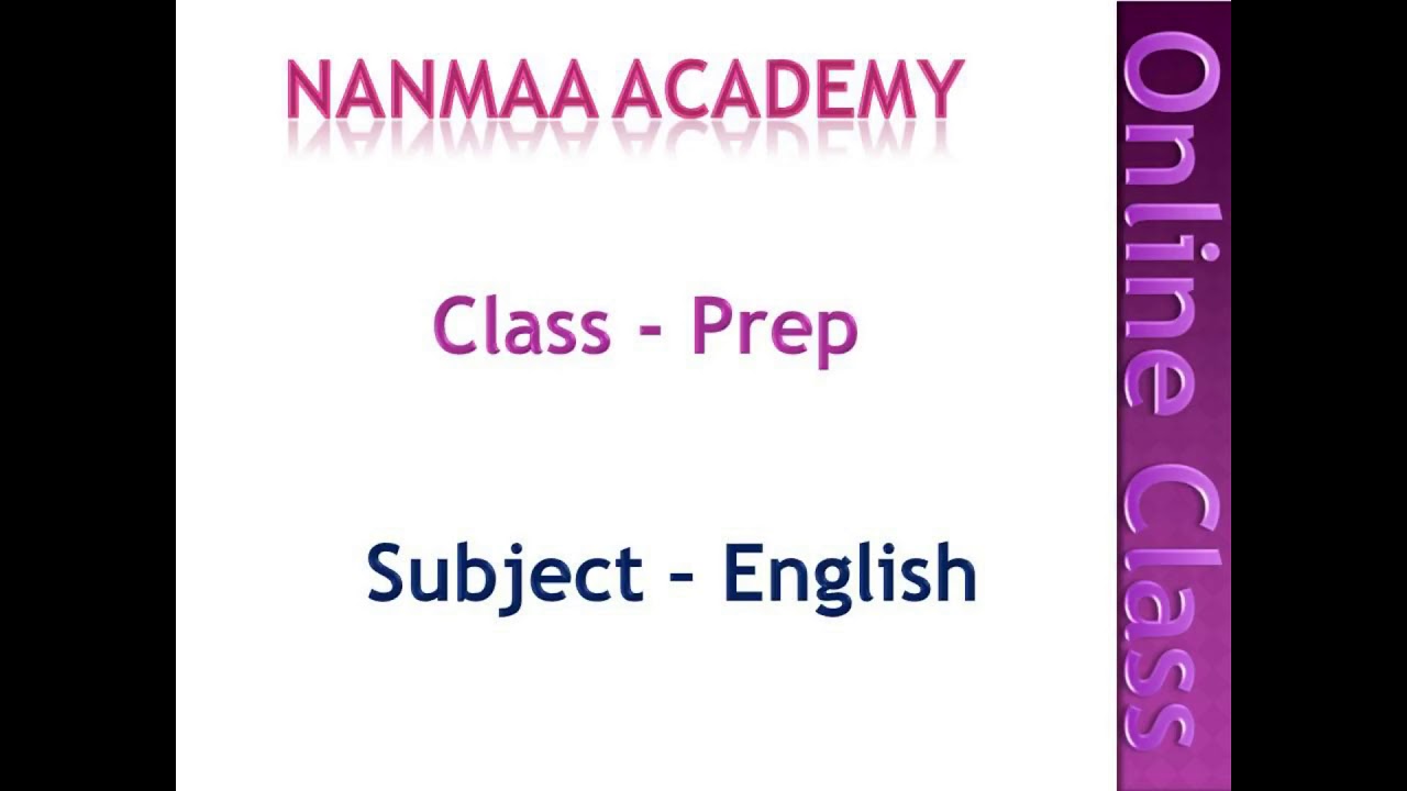 Class Prep English 10.07.2020 - YouTube