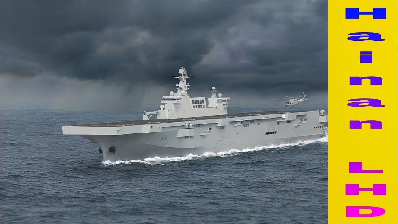 Hainan landing helicopter dock - YouTube