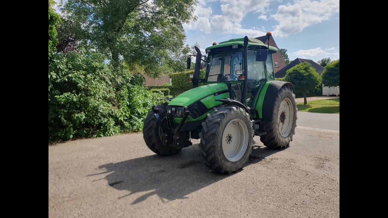 Deutz Agroplus 85 video - YouTube