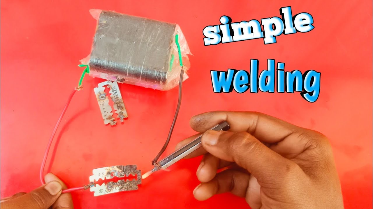 How To Make Simple Pencil Welding Machine At home. - YouTube