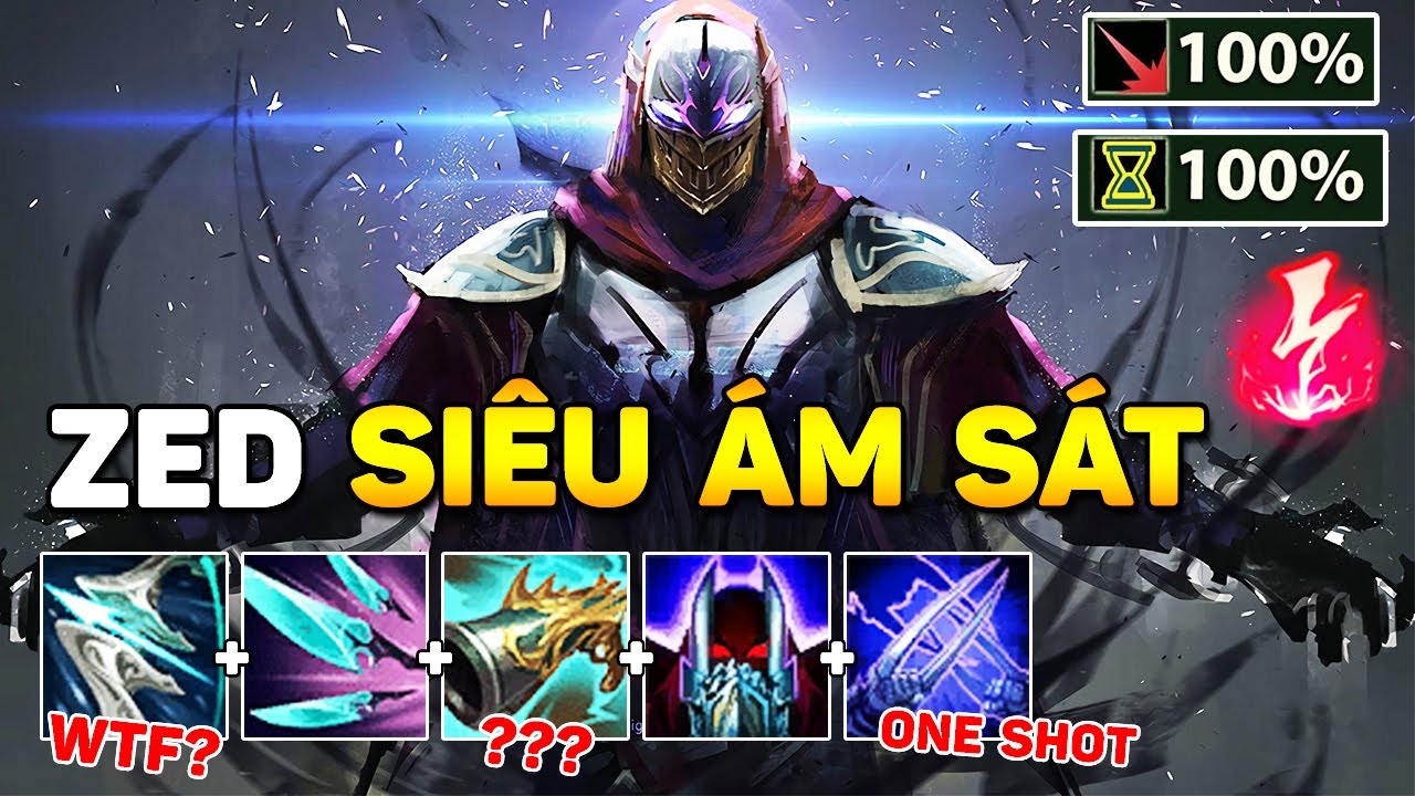 ZED TRỞ THÀNH VỊ TƯỚNG BIẾN ẢO NHẤT LMHT VỚI META " CUNG PHONG LINH ...