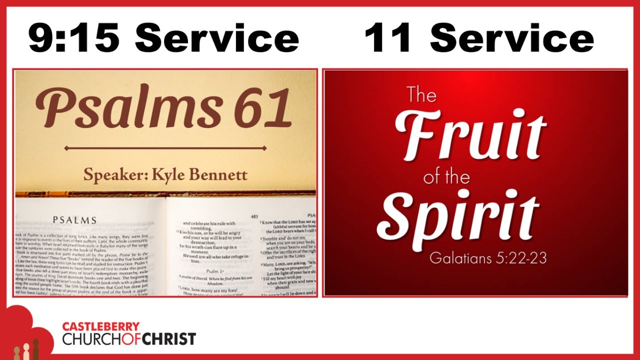 Sunday Morning Bible Class and Worship Services - YouTube