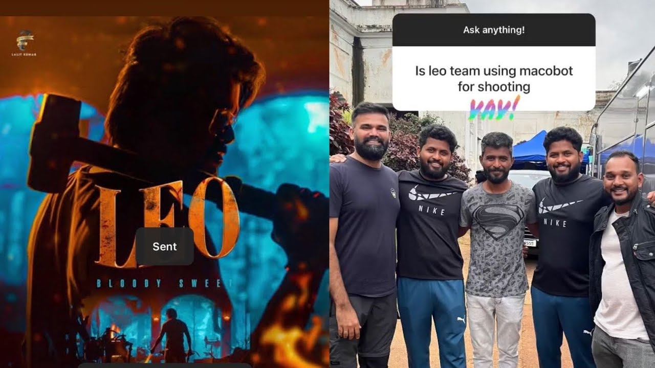 Official : Leo Movie In New Camera Used & Name : Mocobot Camera | Leo ...