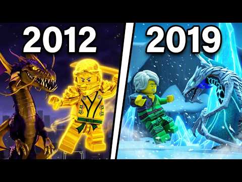Lloyd VS Dragon (2012 vs 2019) | The Evolution of Dragons in LEGO Ninjago