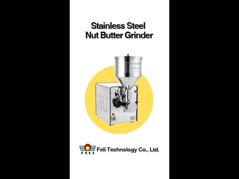 Introduction of FELI NBM-200 Stainless Steel Nut Butter Grinder - YouTube