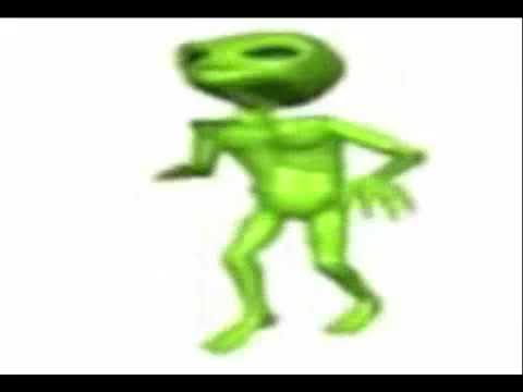 weird green alien dances to russian tv show music for 10 hours - YouTube