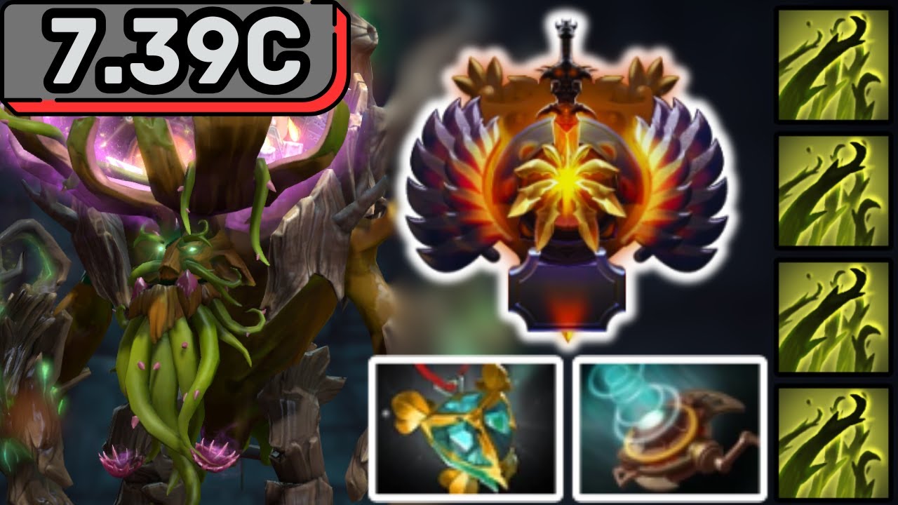 🔥 HEALER? THIS TREANT PROTECTOR WAS LURKING AND STRIKING 💢 | DOTA 2 ...