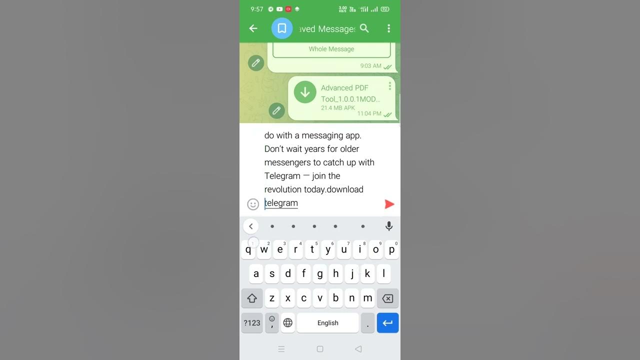 how to create hyperlink in telegram watch this video - YouTube