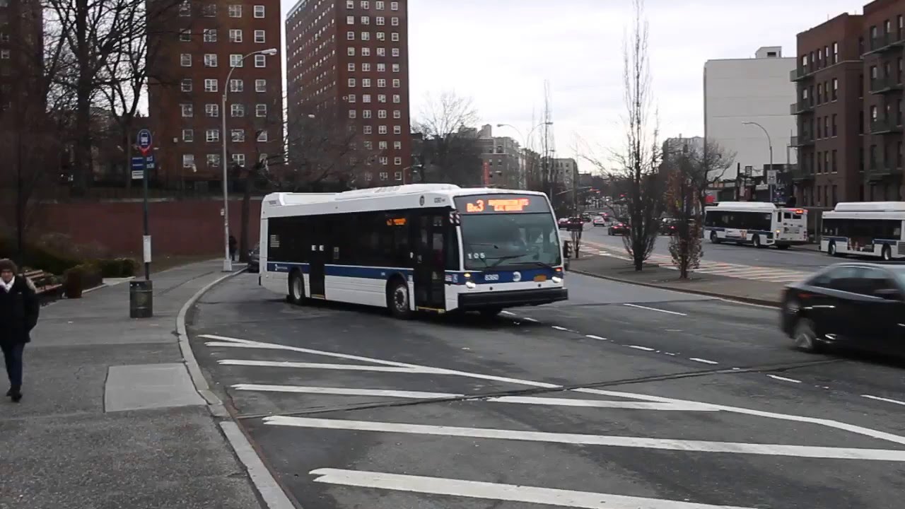 MTA New York City Bus Novabus LFS 8360 on the Bx3 - YouTube
