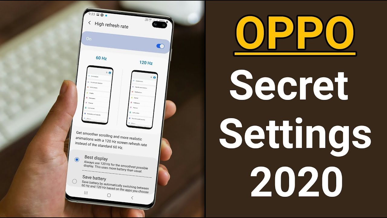 OPPO Top 4 Secret 2020 Settings ! A37,A57,A3s,F11,F7,F9,A5,A7,A9,A83 ...