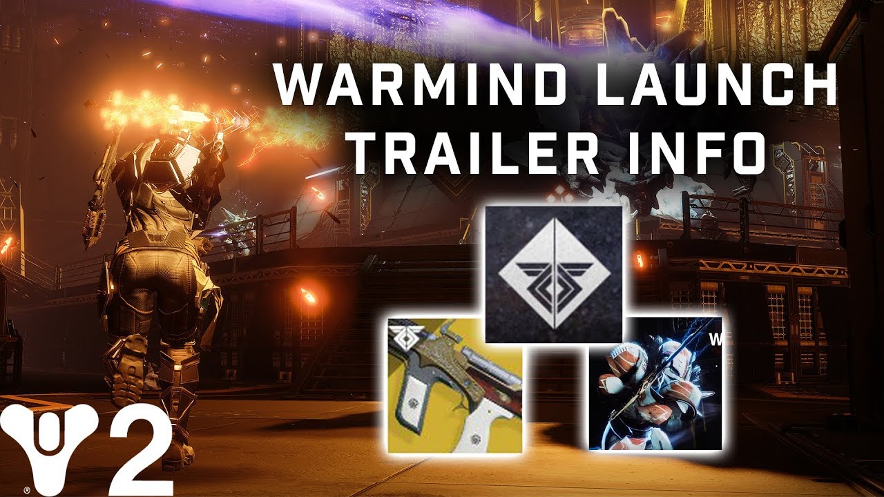 Destiny 2: Warmind Launch Trailer - Worldline Zero Exotic Sword, Raid ...