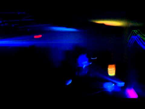 Rave light dubstep concert - YouTube