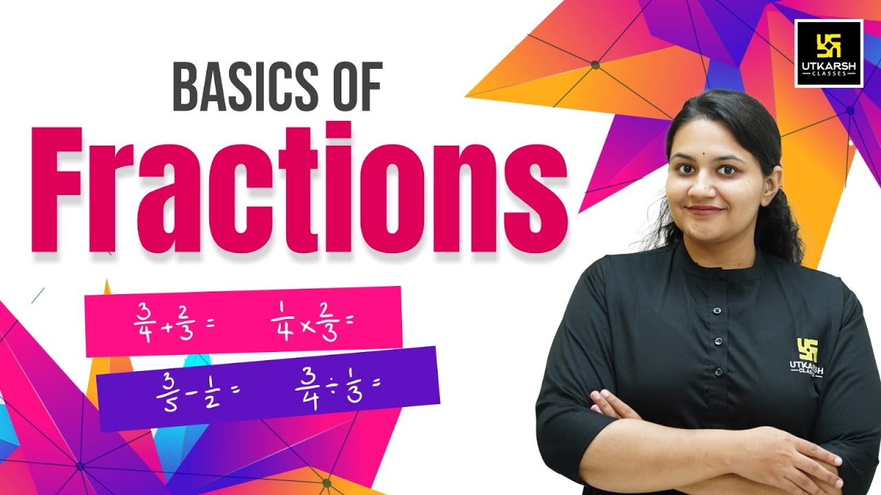 Basics of Fractions | Fractions Basic Introduction | Maths By Aakanksha ...