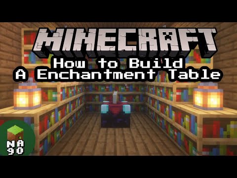 How To Build a level 30 Enchantment table - YouTube