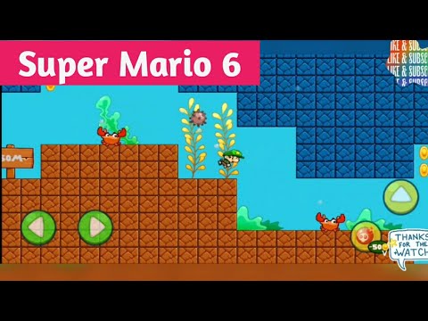Super Mario 6 | kids tv video game | Super Mario bros | - YouTube