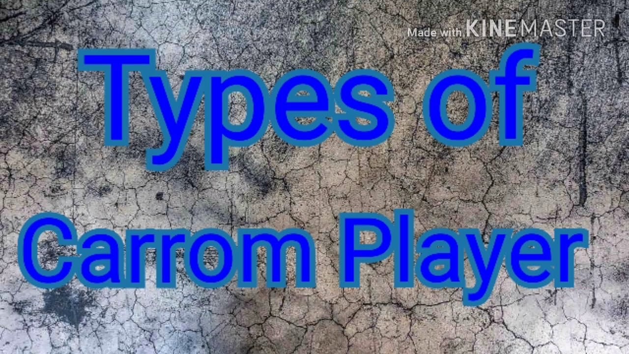 Types of carrom player - YouTube