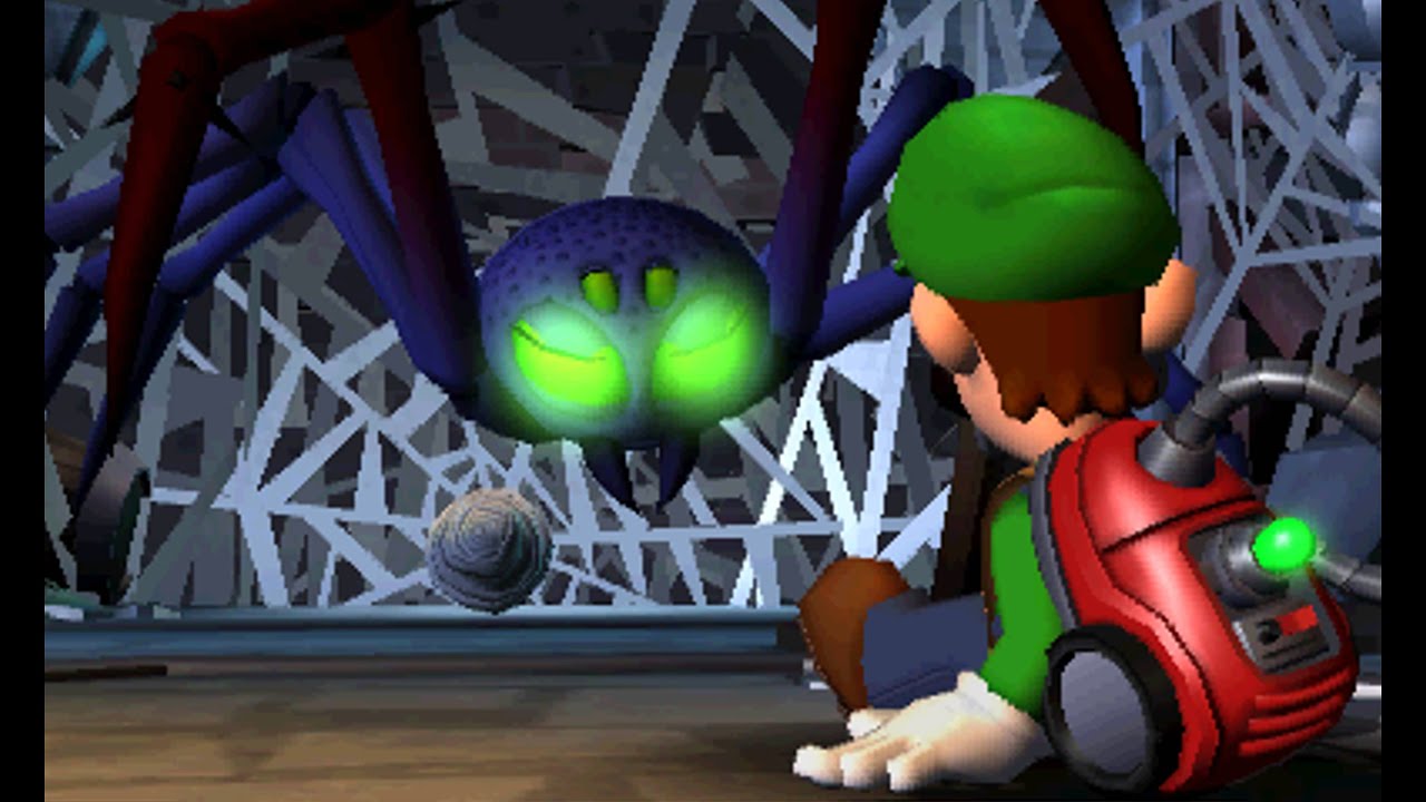 Luigi's Mansion: Dark Moon [6] - Possessed Spiders From Mars - YouTube