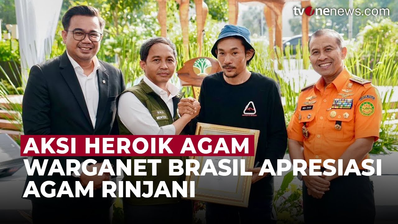 Agam Rinjani Nyaris Batal Dapat Donasi Rp1,5 Miliar dari Warga Brasil ...