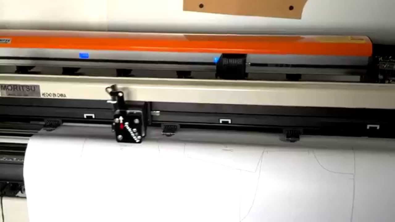plotter de corte // pen . moritzu . rt 1600 tizada perfecta - YouTube