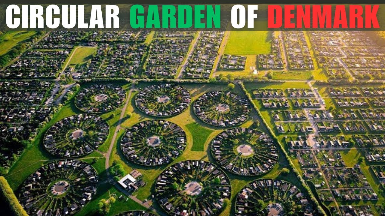Circular Green Garden of Brøndby Haveby, Denmark | Wonder Insight - YouTube