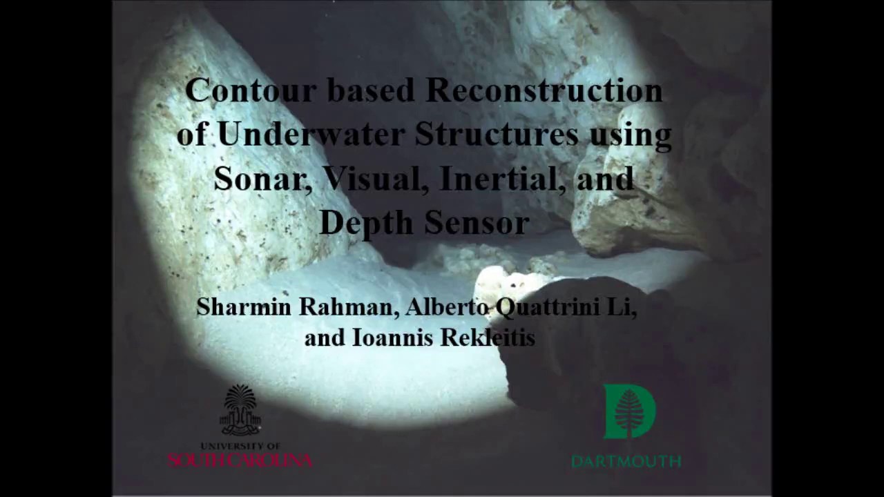 Contour based Reconstruction of Underwater Structures - YouTube