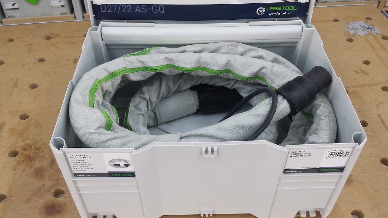 Festool CT Hose with Sleeve in a SYS 3. - YouTube