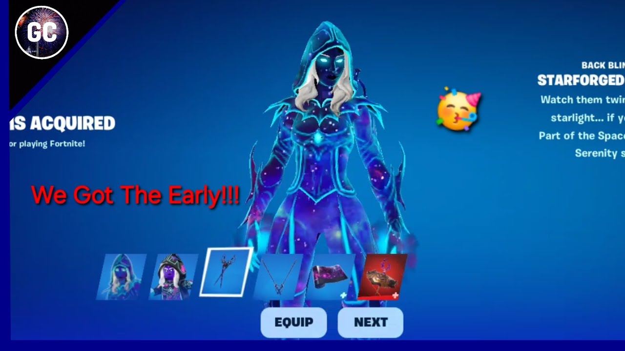 Got The New Galaxy Skin Early!! Andromeda Skin - 60fps High Grpahic ...