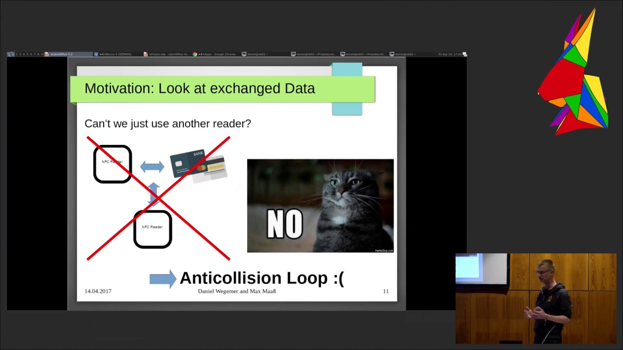NFCGate - NFC security analysis with smartphones (eh17) - YouTube